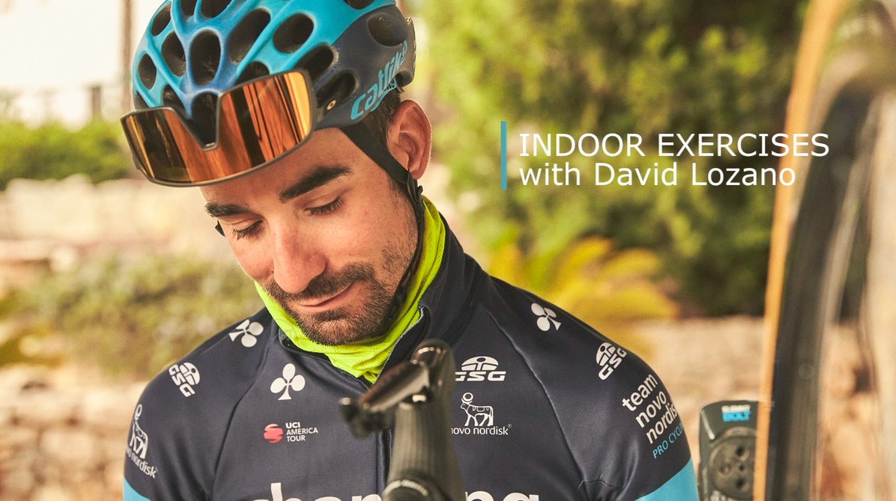 Indoor Exercises with David Lozano - Team Novo Nordisk