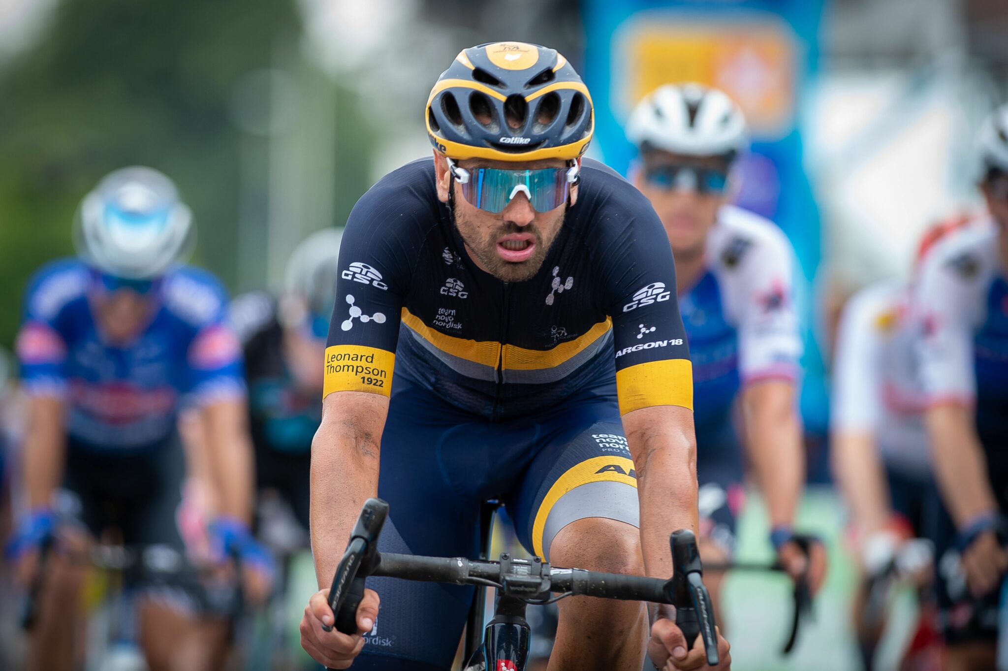 Ridolfo leads from the front long break in Denmark - Team Novo Nordisk